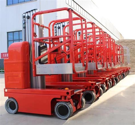 Titeco 8m Work Height 150kg One Man Lift Amwp6 1100 Vertical Telescopic
