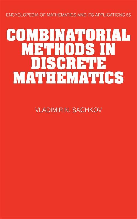 Combinatorial Methods In Discrete Mathematics Encyclopedia