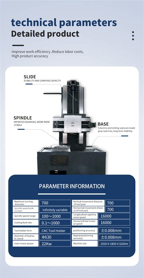 China Industrial Low Cost CNC Automatic Turning Milling Vertical Metal Lathe Machine China
