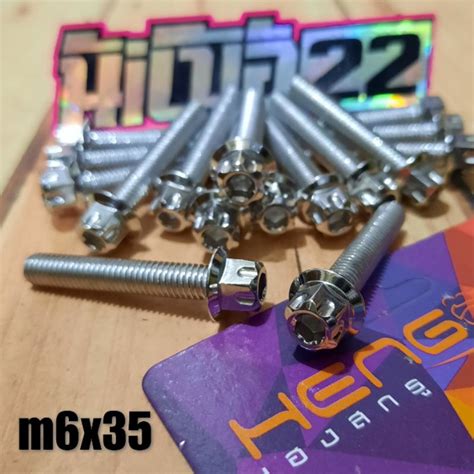 Jual Baut Probolt X Stainless Model GS Gear Kunci By Heng Thailand Drat Panjang Mm