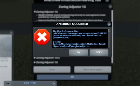 Mod Error On A Mod I Dont Think I Have Installed Rcitiesskylines
