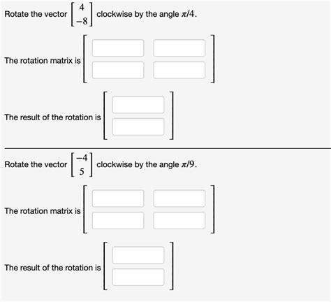 Solved Point Give The Rotation Matrices For The Chegg