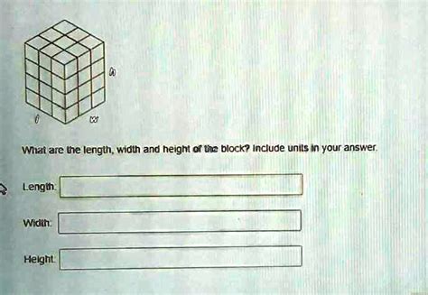 SOLVED A Block Is An Example Of A Rectangular Prism A Rectangular Prism Has Six Rectangular