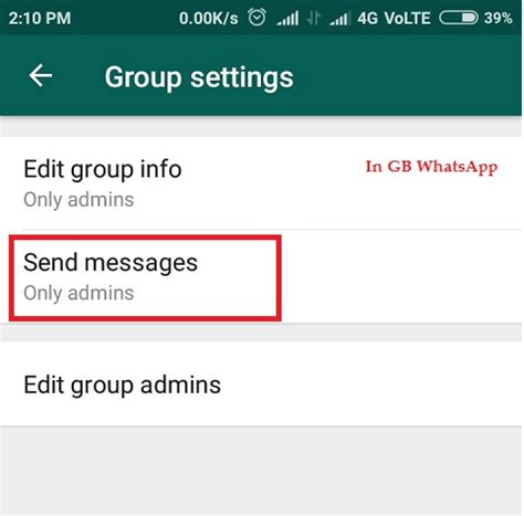 How To Restrict Members To Send Messages On Whatsapp Group