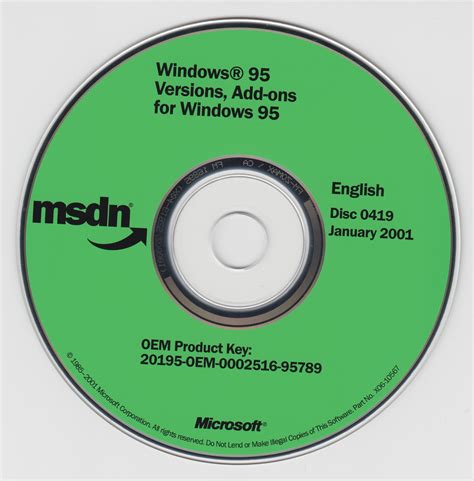 msdn windows 95 january 2001 free download borrow and streaming
