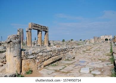 Roman Gladiator Tombs Found Ancient City Stock Photo 1574950714