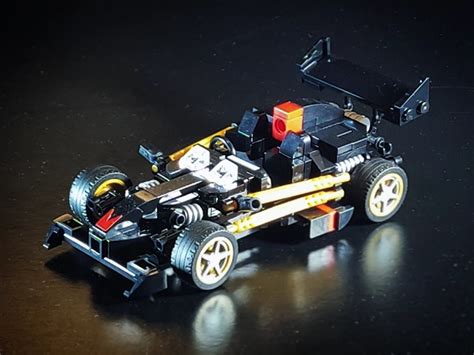 Lego Moc Ariel Atom V8 By Avastyecookie Rebrickable Build With Lego