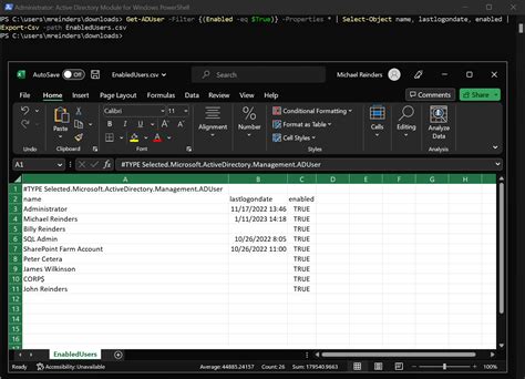 How To Export Active Directory Users To CSV Petri