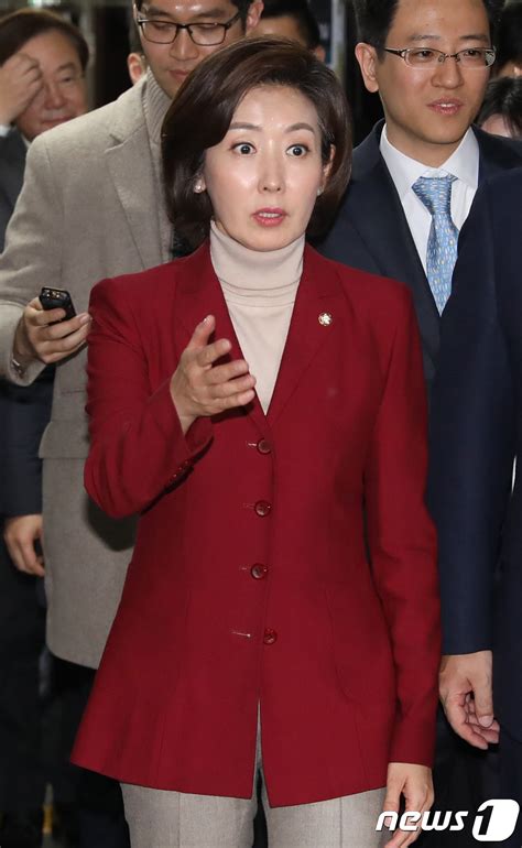 나경원 자유한국당 신임 원내대표