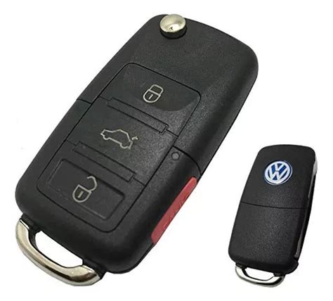 Carcasa Llave Navaja Vw Golf Bora Fox Vento Trend Amarok Con O Sin Panic Botones