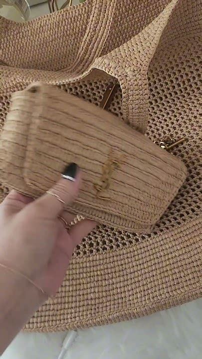 나만의명품백 라피아쇼퍼백 생로랑쇼퍼백 명품백뜨기 코바늘가방 Crochetbag 코바늘명품백 코바늘패키지 뜨개가방 뜨개질스튜디오 명품뜨개가방 Youtube