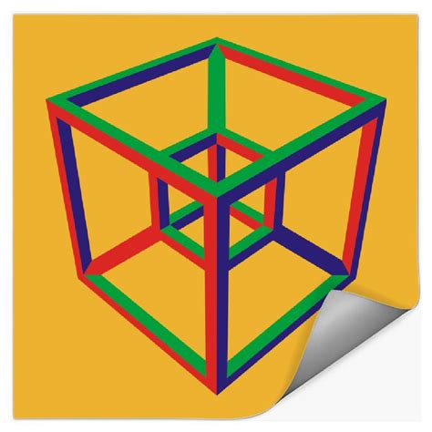 Tesseract Sticker Sold By Manuel Cetina 50 Off Sku 1911783 Printerval