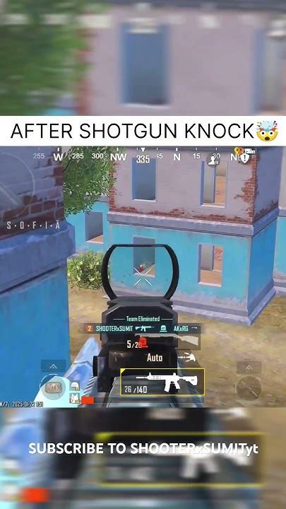 After Shotgun Knock🤯 Bgmi Pubgmobile Pubg Victorvsfullsquadinbgmi