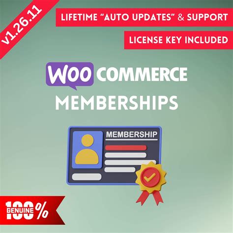Woocommerce Memberships Plugin