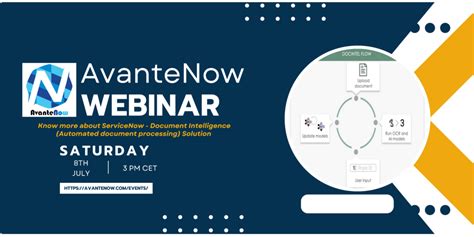 ServiceNow Document Intelligence AvanteNow