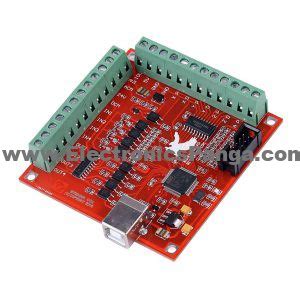 4 Axis USB MACH3 100Khz Motion Controller Card Breakout Board For CNC Star International