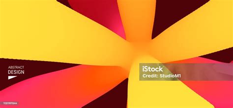 추상 그라데이션 배경입니다 표지 디자인 서식 파일입니다 3d 벡터 일러스트입니다 0명에 대한 스톡 벡터 아트 및 기타 이미지 0명 3차원 형태 가리기 Istock