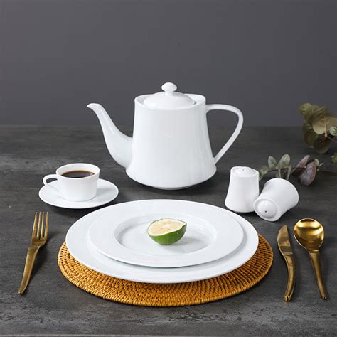 White Porcelain Tableware Grace Royalware China