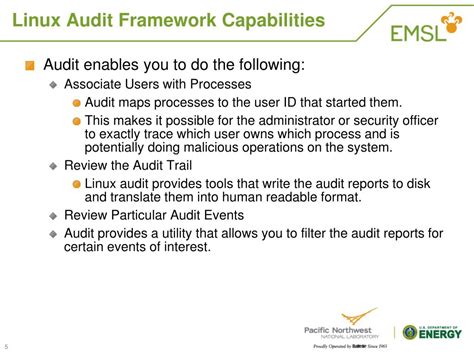 Ppt The Linux Audit Framework Powerpoint Presentation Free Download Id2339541