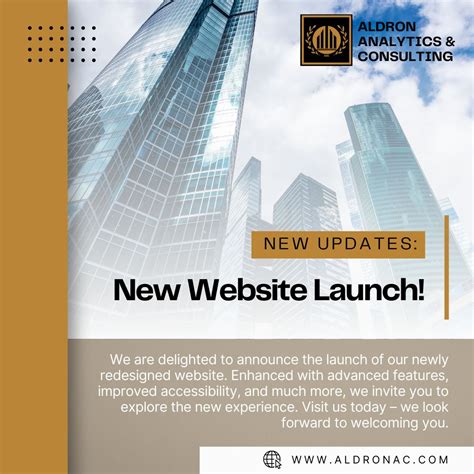 New Website Aldron Analytics And Consulting Llc Aldron Analytics And Consulting Llc Posted On The