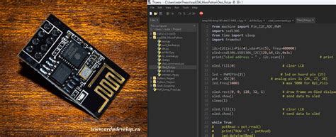 ESP8266 MicroPython Ardudevelop Eu