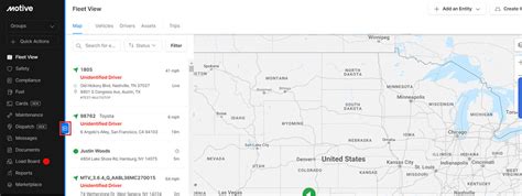 How To Expand The Left Side Navigation Menu In The Fleet Dashboard