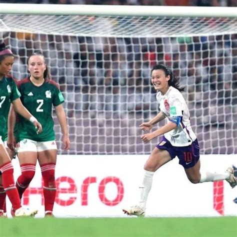 赛事速递 开门红！u17女足世界杯中国队21战胜墨西哥队比赛禁区对方
