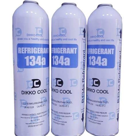 Dikko Cool Refrigerant 134a 1kg Hvac And Refrigerant Cool