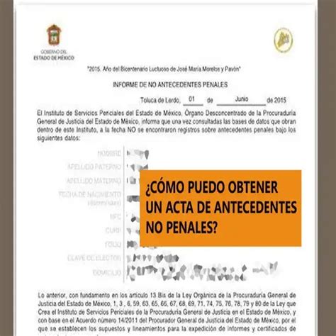 Antecedentes no penales México Certificado de antecedentes 2025 ari7
