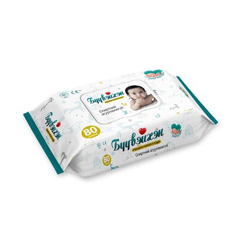 Бүүвэйхэн нойтон салфетка 80ш Эхлэл Өрнөл ХХК