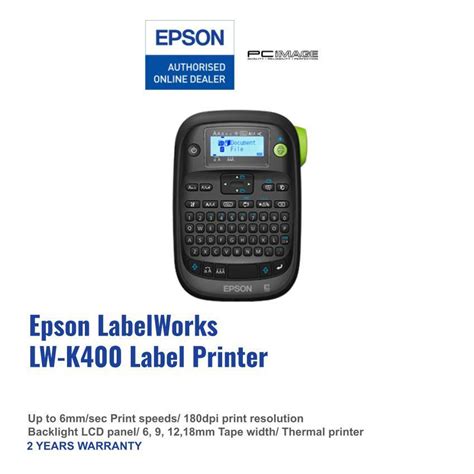 Epson Labelworks Lw K400 Label Printer Pc Image