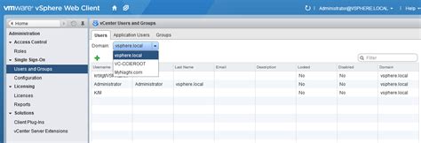 Integrate Vmware Vcenter Single Sign On Sso With Active Directory Root