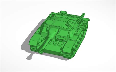 3d Design Tank Tinkercad
