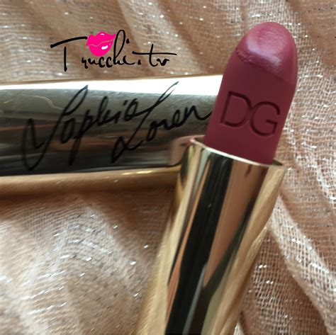 Recensione E Comparazioni Rossetto Dolce And Gabbana Sophia Loren