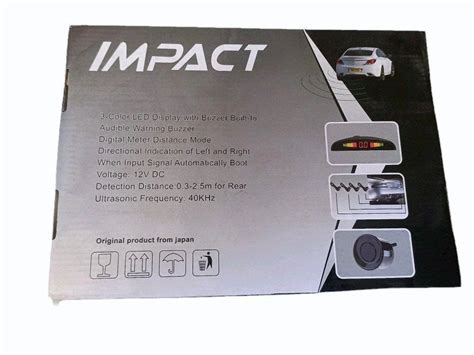 Talking Display Car Parking Sensor At Rs 950 Piece Car Accessories In