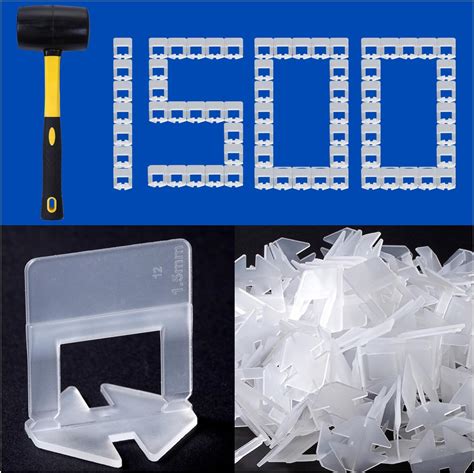 Tile Leveling System Clips Tiles Leveler Spacers Tile Clips 1 16 Inch Tile Spacer 1500 Piece And