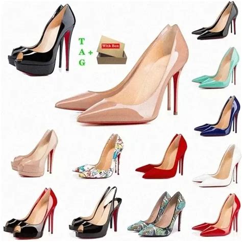 Red Bottoms High Heels Dress Shoes Peep Toes Sandals 8cm Red Bottoms