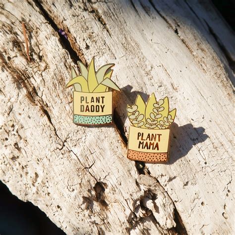 Plant Mama Enamel Pin Plant Pin Etsy