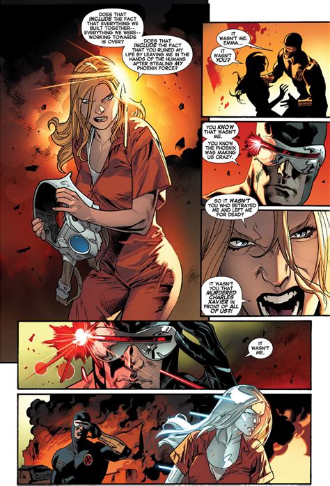 Cyclops And Magneto Rescues Emma Frost Comicnewbies