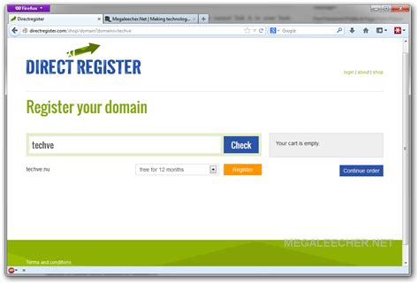 Hurry Grab NU Top Level Domain With One Page Hosted Website For Free