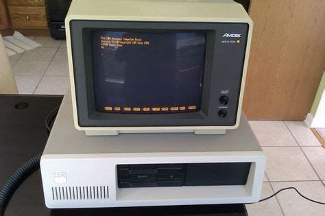 IBM XT S S Ideas Ibm Computer History Old Computers