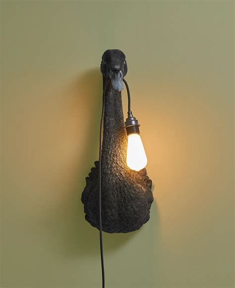 Odette Swan Wall Light Dowsing And Reynolds