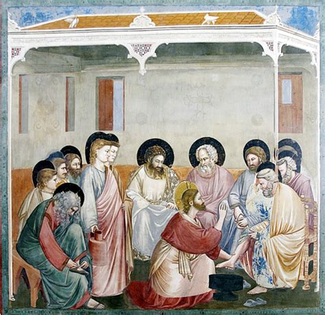 Jeudi Saint Jésus lave les pieds de ses disciples Assomption