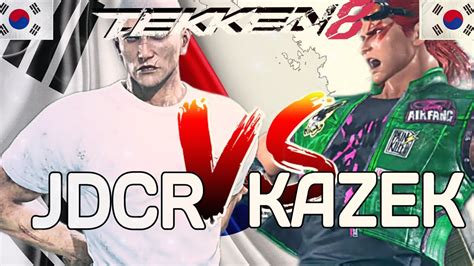 Tekken JDCR Dragunov Vs KAZEK Hwoarang Ranked Matches YouTube