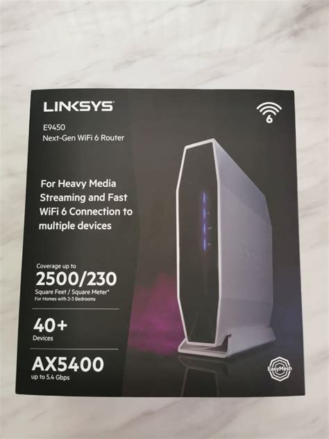 Linksys E9450 Wifi 6 Router Computers And Tech Parts And Accessories