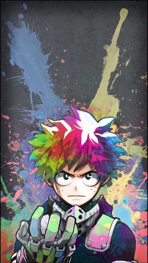 Deku Color Smash Phone Deku Dan Eri Wallpaper Ponsel Hd Pxfuel