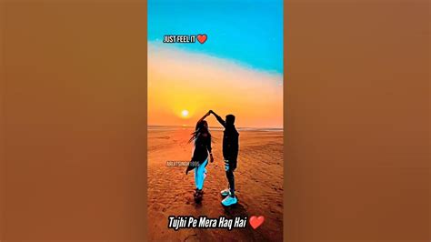 Tujhi Pe Mera Haq Hai😍saaj Bhatt🤩4k Full Screen Status ️aesthetic