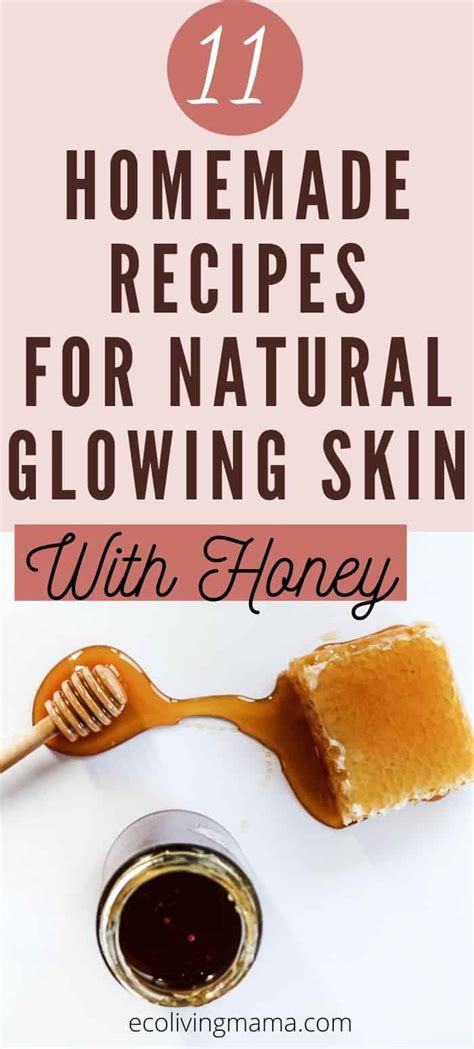 11 Diy Honey Face Mask Recipes For Skin That Glows Eco Living Mama