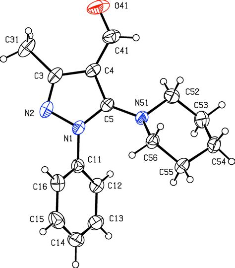 iucr conversion of substituted 5 aryl­oxypyrazole­carbaldehydes into