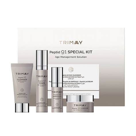 Набор для ухода за лицом Trimay Peptid 91 Special Kit пенка 15 мл